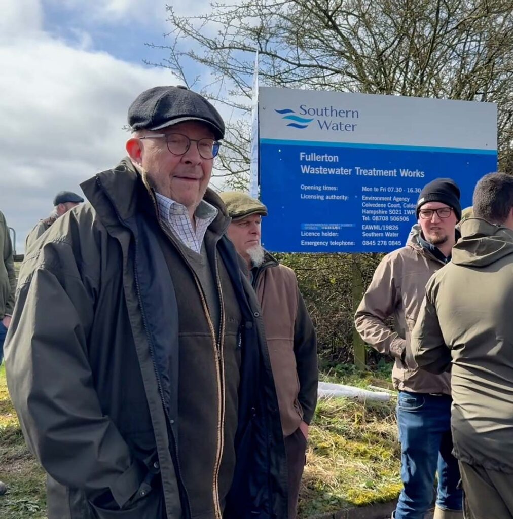 Formula 1 boss joins Southern Water protestors - Fieldsports Channel